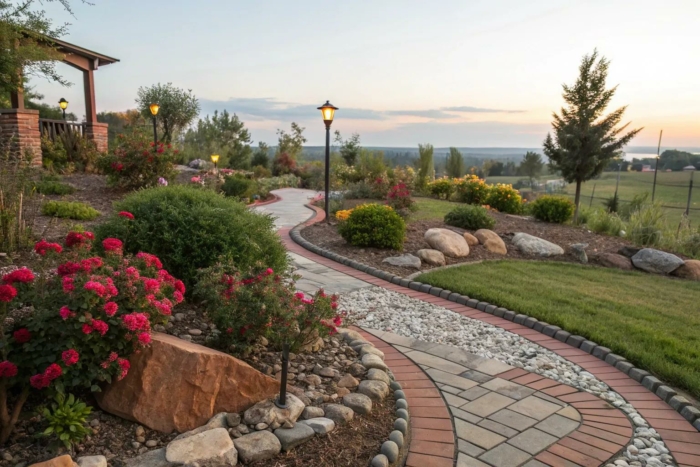 18+ Creative Edging Ideas for Your Garden Path