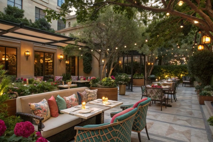 14+ Inspiring Exterior Outdoor Restaurant Design Ideas