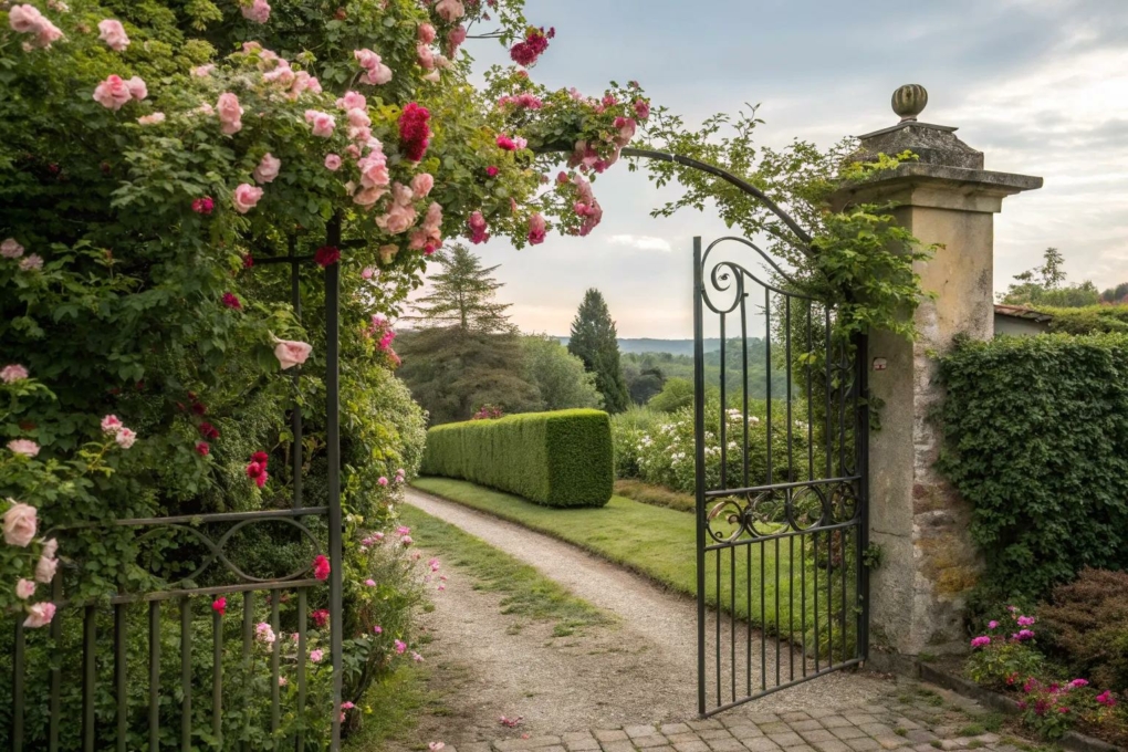 13+ Inspiring Log Gate Entrance Ideas for Your Home