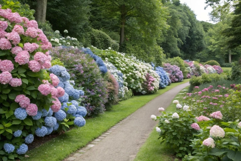 20+ Inspiring Hydrangea Hedge Ideas for Your Garden