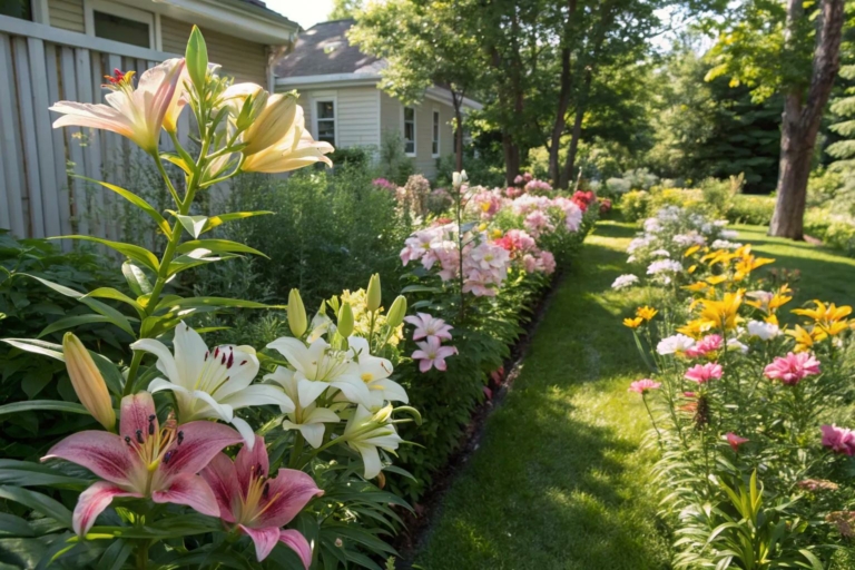 17+ Stunning Perennial Flower Garden Layout Ideas