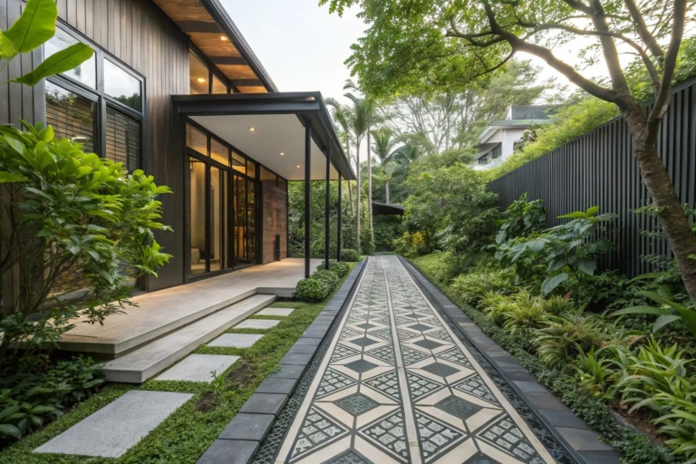 20+ Inspiring Cement Walkway Ideas for Your Home