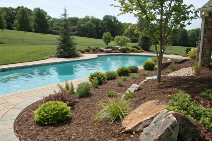 19+ Inspiring Small Backyard Lagoon Pool Ideas