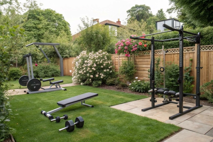 16+ Inspiring Outdoor Home Gym Ideas