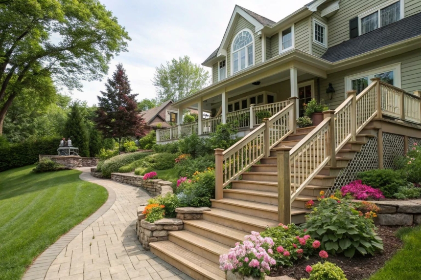 15+ Stunning Outside Stairs Ideas for Your Home