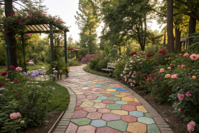 20+ Creative Painting Pavers Ideas for Your Home