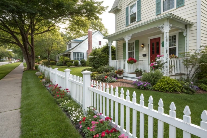 15+ Charming Picket Fence Ideas for Your Home