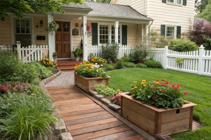 20+ Creative Tipped Wheelbarrow Planter Ideas