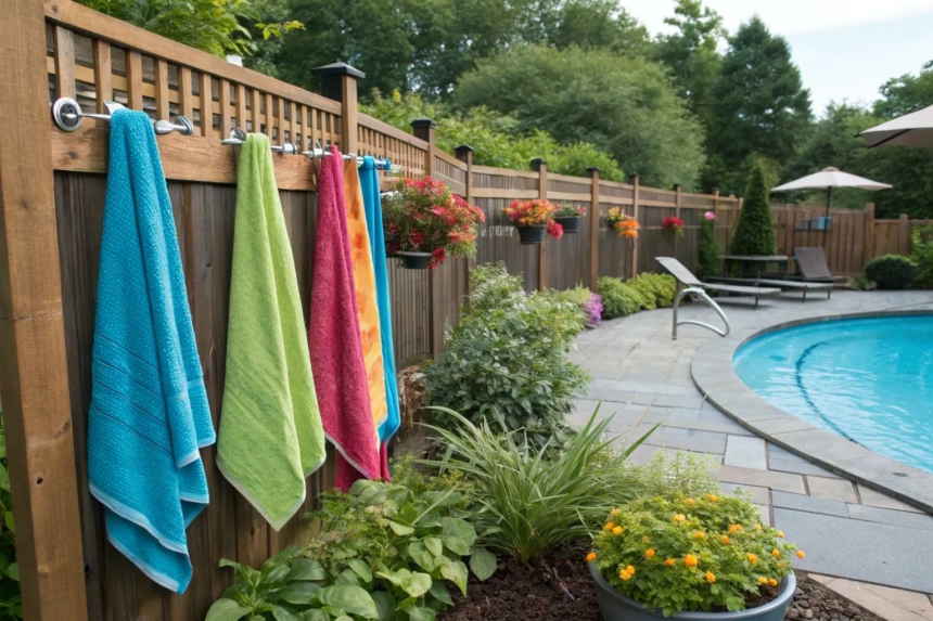 16+ Clever Backyard Pool Storage Ideas