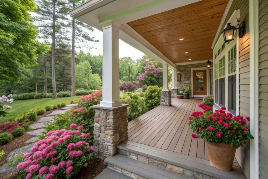 13+ Stylish Front Porch Tile Ideas to Transform Your Space