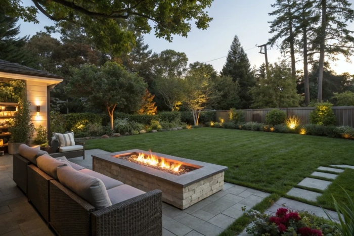 7+ Stylish Rectangle Fire Pit Ideas for Cozy Evenings
