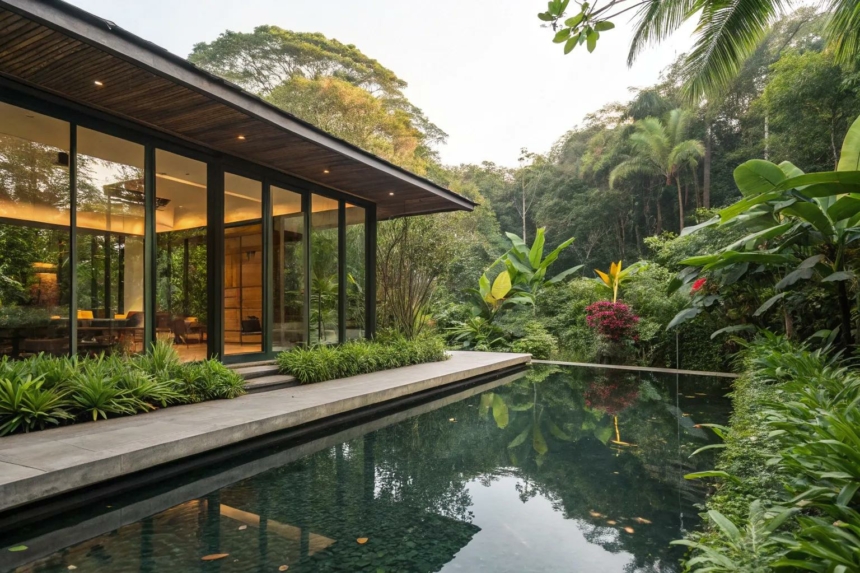 16+ Creative Low Cost Bamboo House Design Ideas