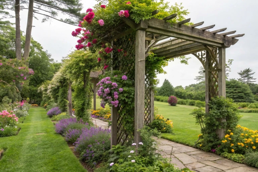 17+ Creative Vine Arbor Ideas for Your Garden