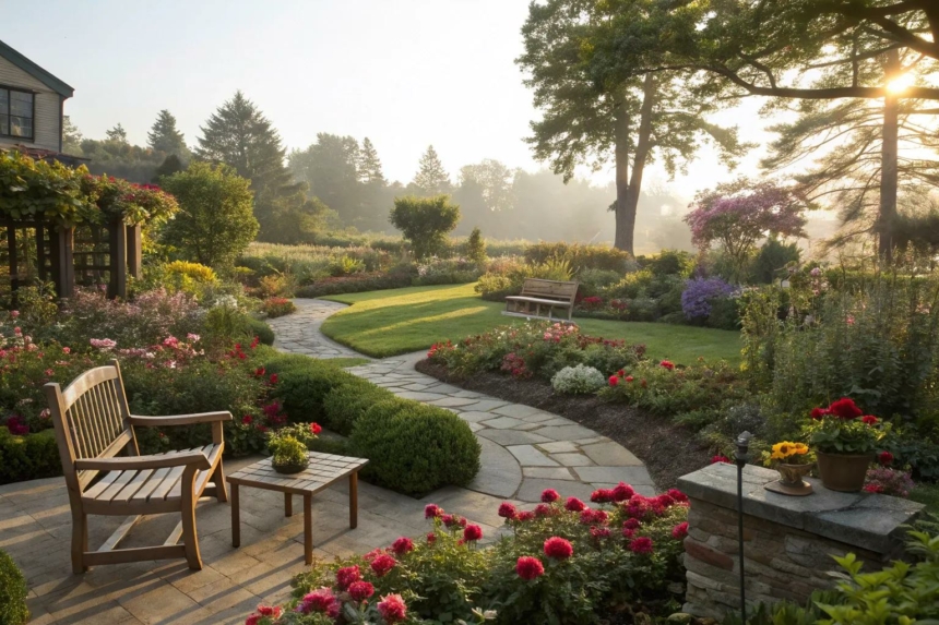 18+ Inspiring Landscape Buffer Ideas