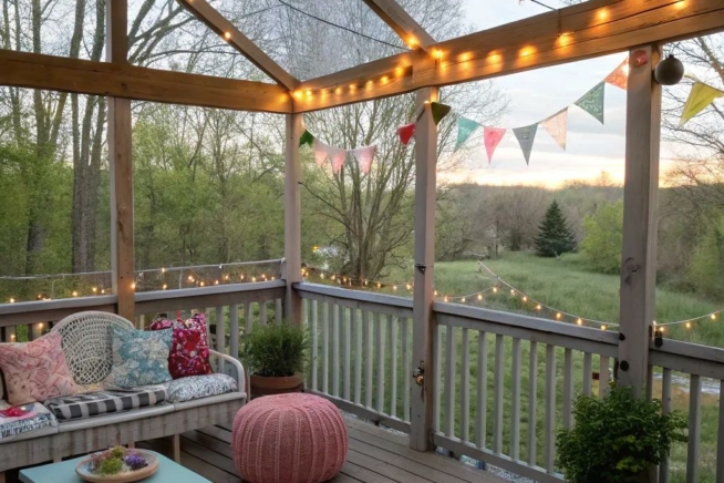 14+ Creative Screen Houses for Decks Ideas