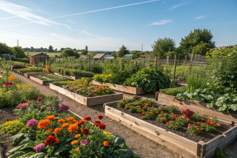 17+ Creative Urban Vegetable Garden Ideas