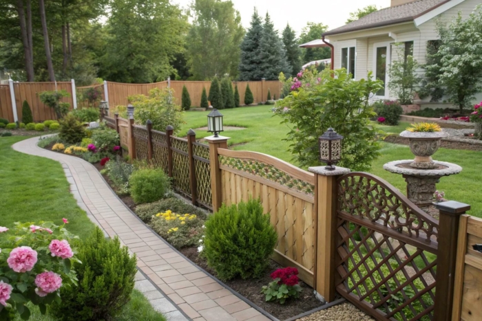 16+ Creative Fence Covering Ideas for Your Backyard