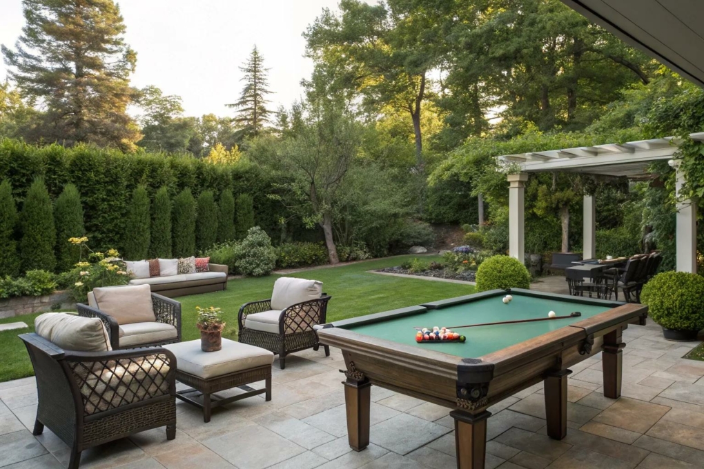 15+ Inspiring Outdoor Poker Table Ideas