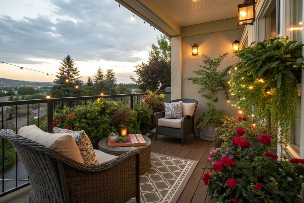 18+ Creative Balcony Wall Ideas to Refresh Your Space