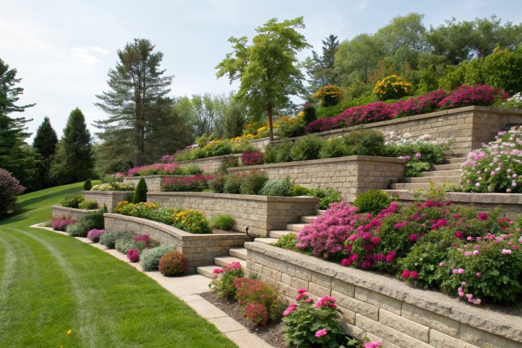 16+ Inspiring Retaining Wall Design Ideas