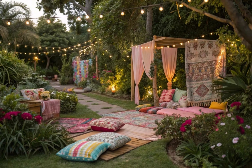 14+ Inspiring Boho Garden Ideas for a Cozy Outdoor Space