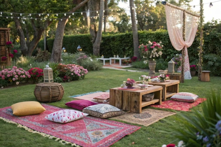 17+ Charming Boho Picnic Ideas for a Relaxed Gathering