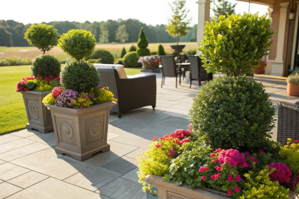 18+ Creative Planter Box Landscaping Ideas