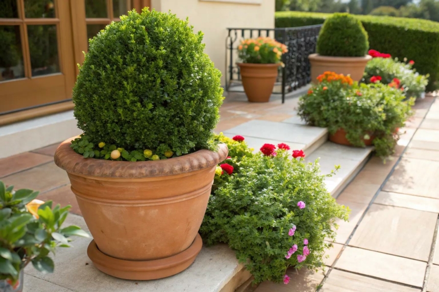 19+ Inspiring Boxwood Planter Ideas for Your Home
