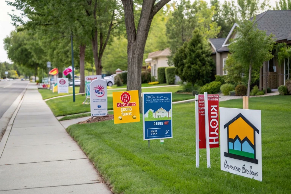 15+ Creative House Number Yard Sign Ideas