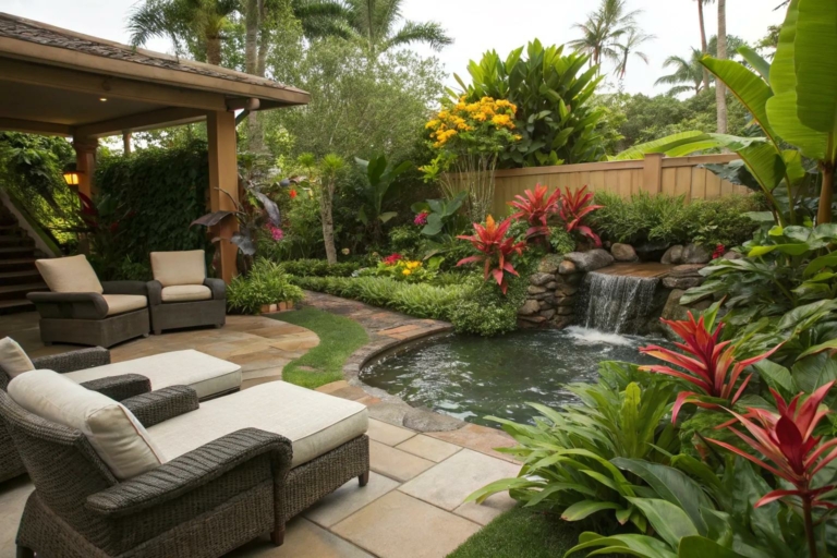 14+ Inspiring Caribbean Backyard Ideas