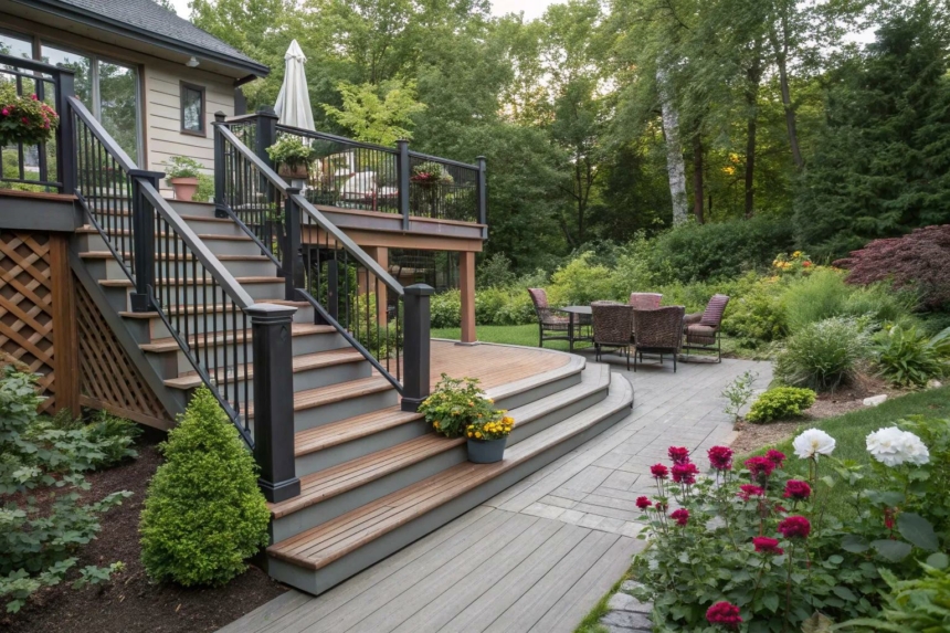 15+ Stunning Outside Stairs Ideas for Your Home