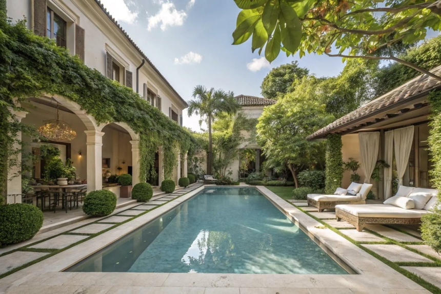 19+ Stylish Stone Around Pool Ideas