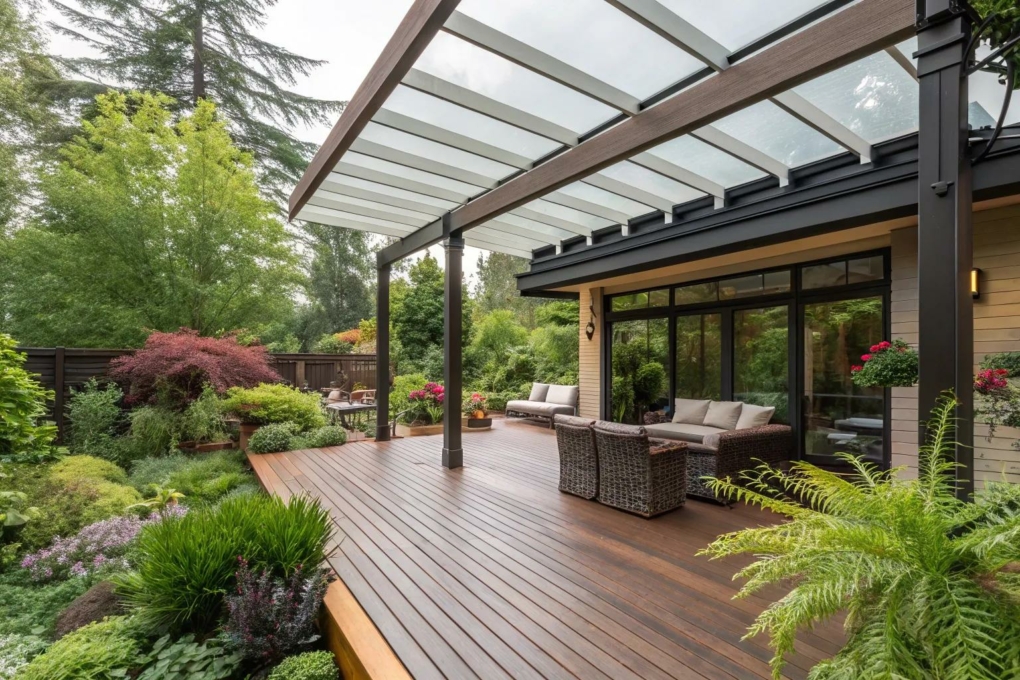 13+ Smart Deck Cover Ideas for Rain Protection