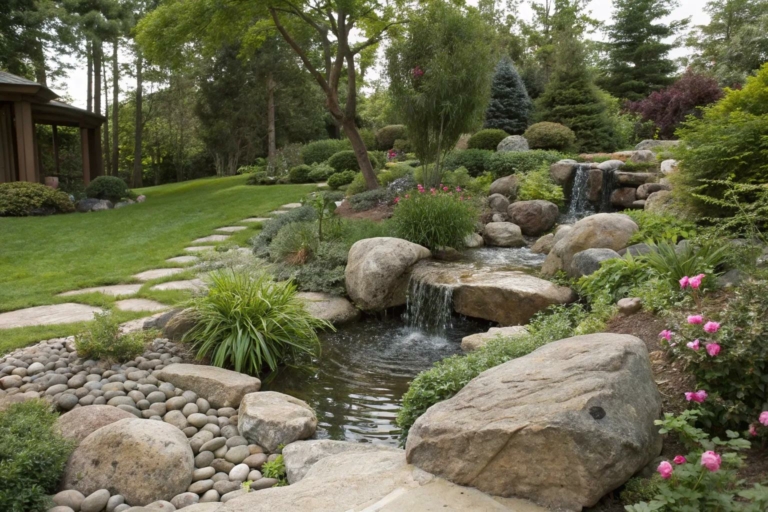 14+ Inspiring Outdoor Rock Wall Ideas