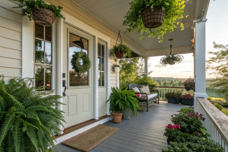 20+ Inspiring Modern Front Porch Column Ideas