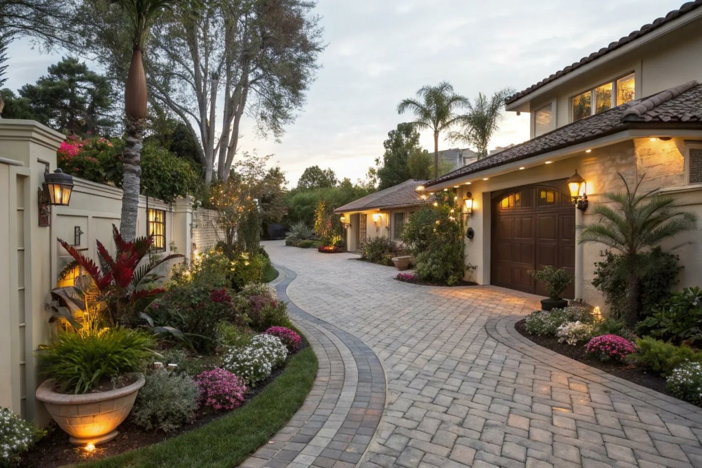17+ Charming Rural Driveway Entrance Ideas