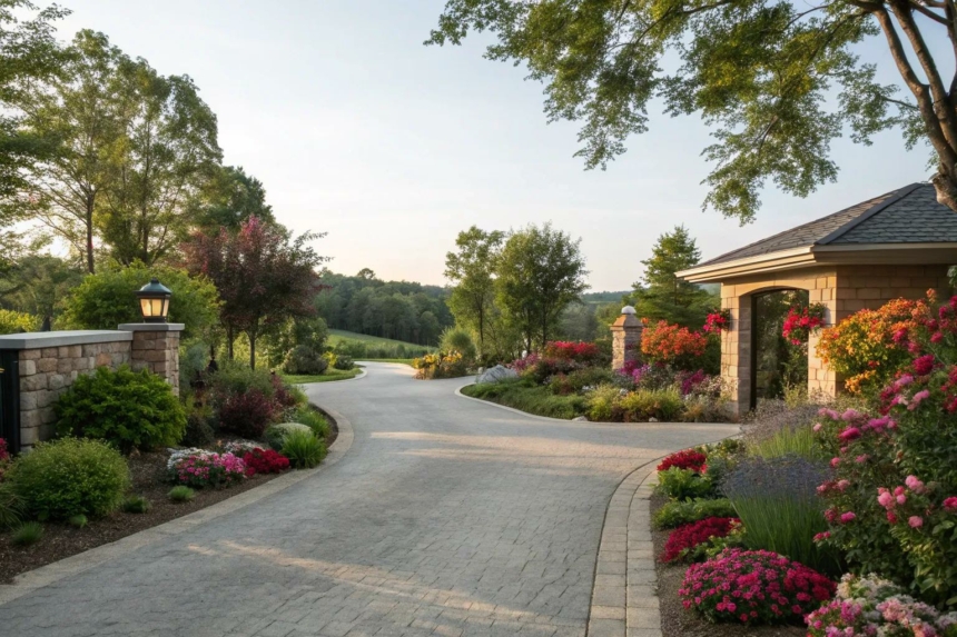 17+ Creative Shared Driveway Ideas