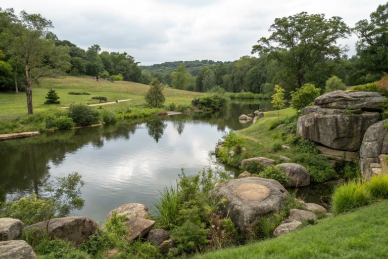 16+ Inspiring Big Pond Ideas for Your Backyard Oasis