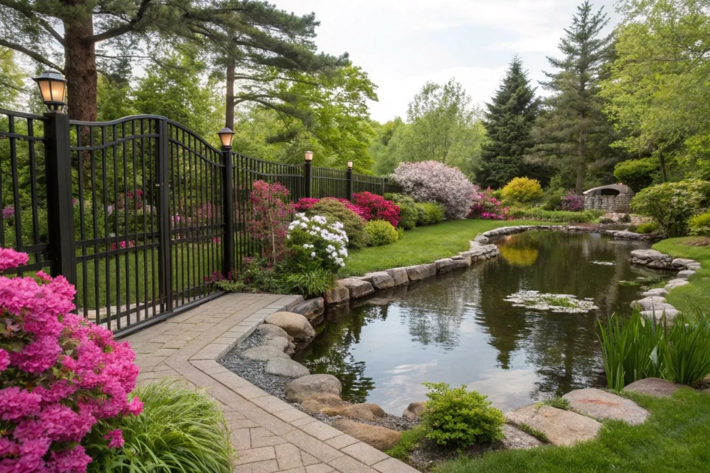 14+ Inspiring Fence Ideas for Your Pond