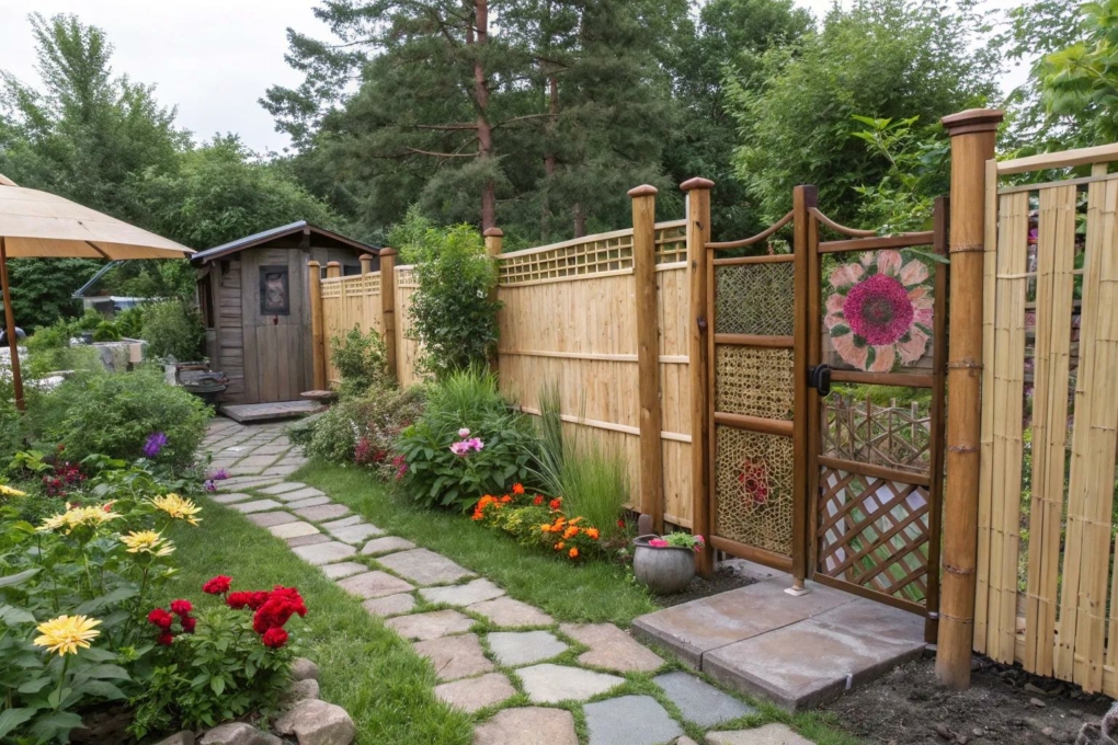 14+ Creative Open Fence Ideas for Your Home
