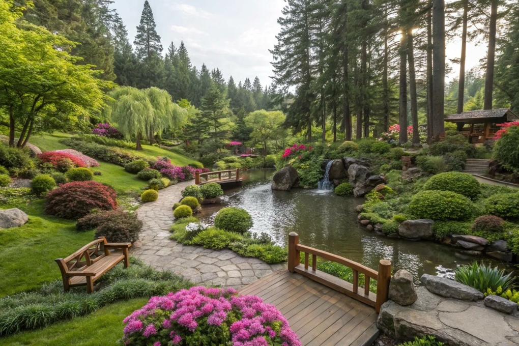 15+ Inspiring Dry River Bed Landscaping Ideas