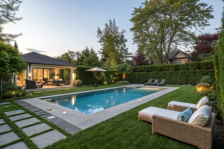 12+ Inspiring Swimming Pool Roof Ideas