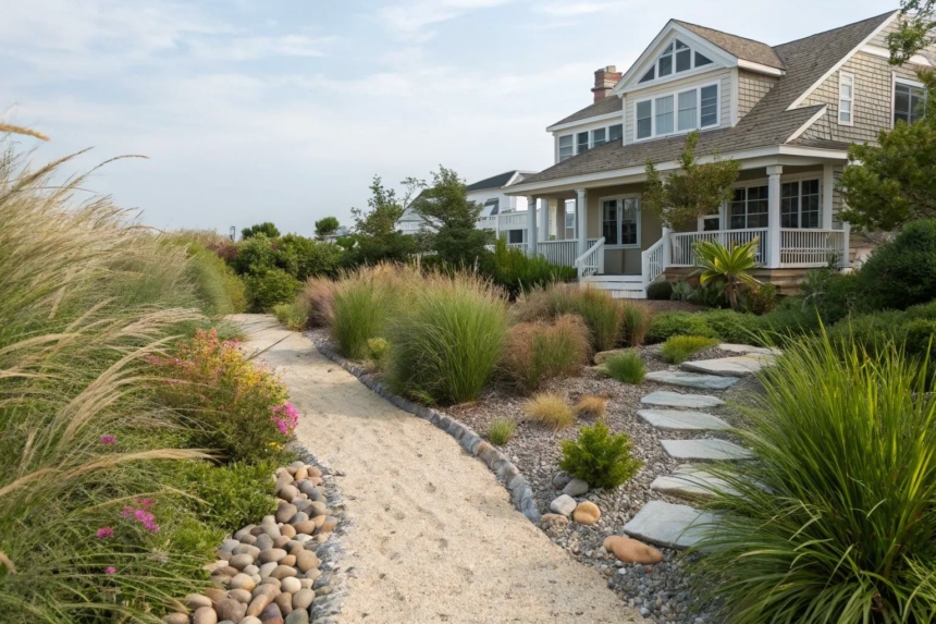 18+ Creative Seashell Landscaping Ideas