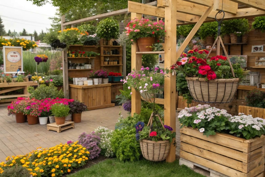 18+ Inspiring Garden Center Display Ideas