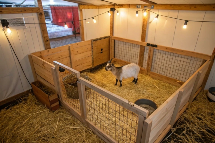 8+ Creative Goat Kidding Pens Ideas