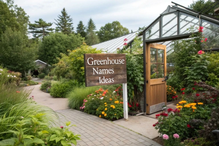 15+ Creative Greenhouse Names Ideas