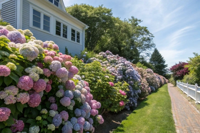 20+ Inspiring Hydrangea Hedge Ideas for Your Garden