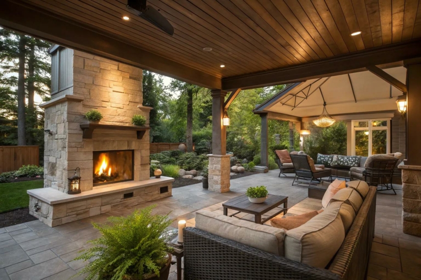 17+ Inspiring Indoor Outdoor Shower Ideas