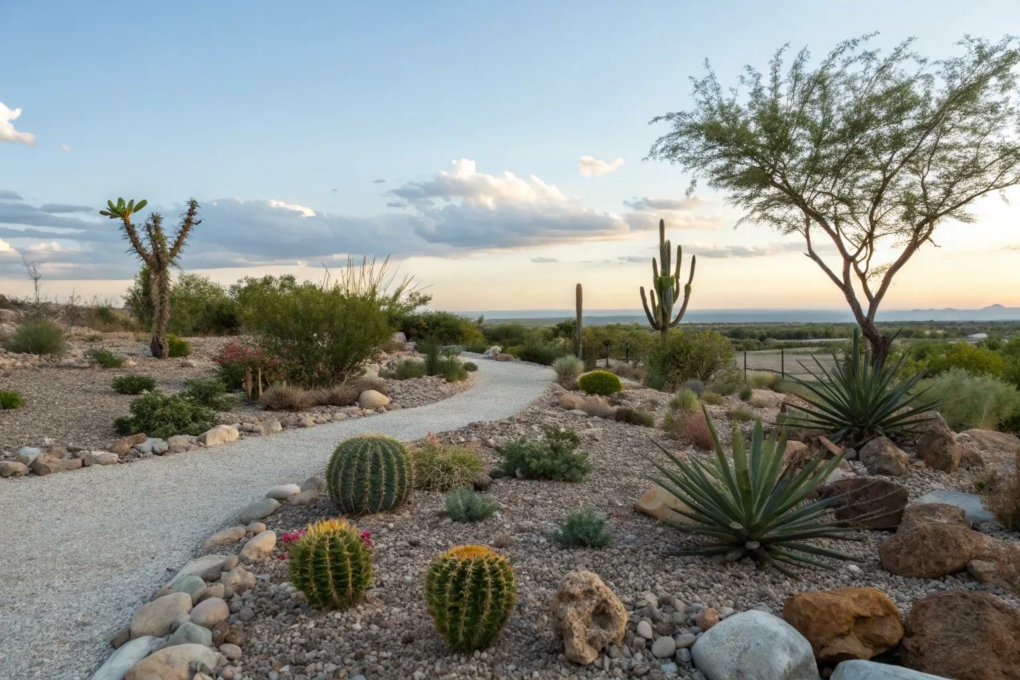 17+ Creative Front Yard Desert Landscape Ideas