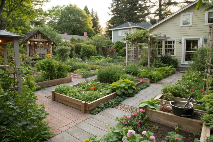 20+ Inspiring Small Backyard Vegetable Garden Ideas